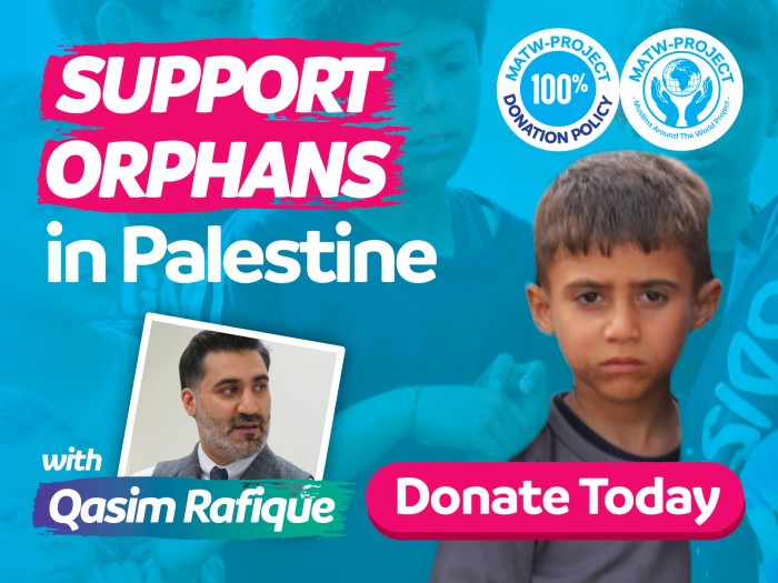 Support Orphans in Palestine with Qasim Rafique | LaunchGood
